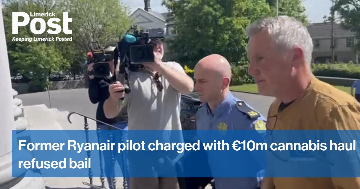 Former Ryanair pilot charged with €10m cannabis haul refused bail
