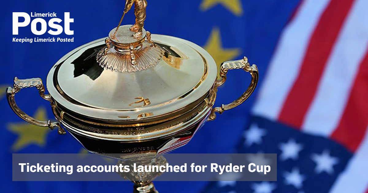 Ticketing accounts launched for Ryder Cup