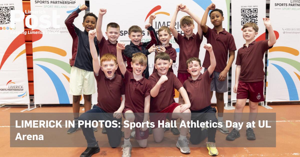 LIMERICK IN PHOTOS: Sports Hall Athletics Day at UL Arena