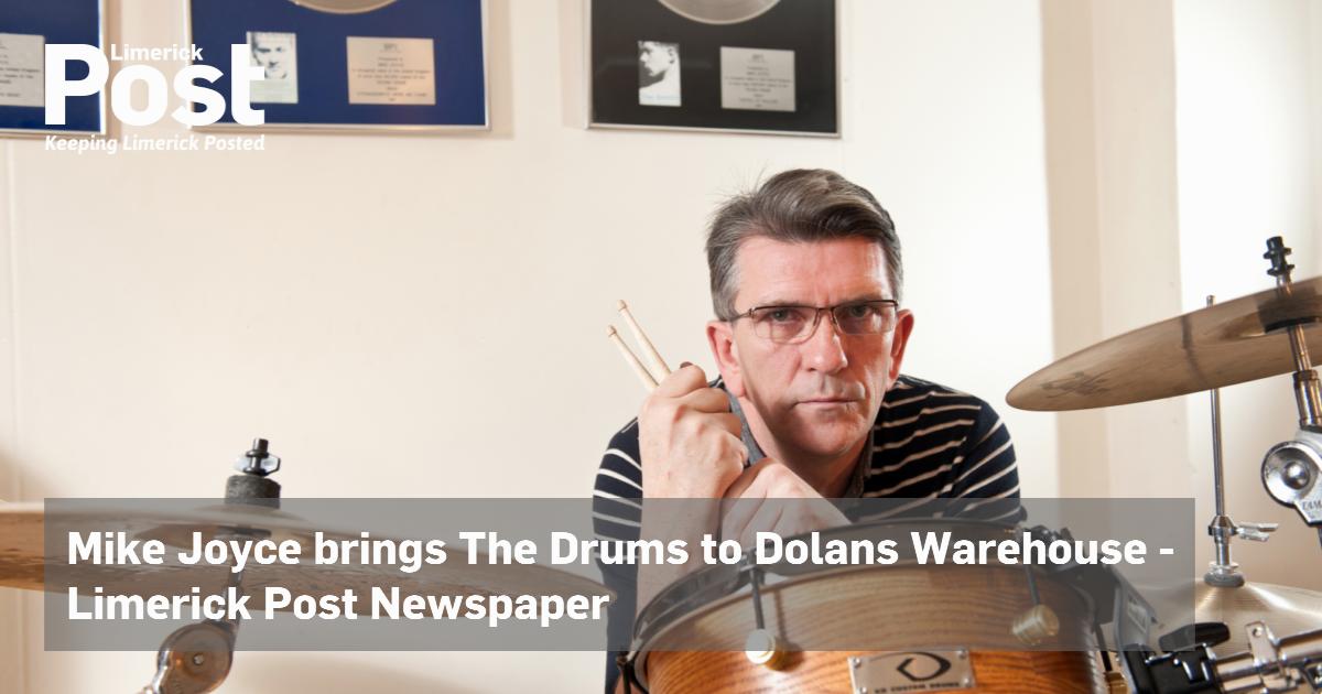 Mike Joyce brings The Drums to Dolans Warehouse