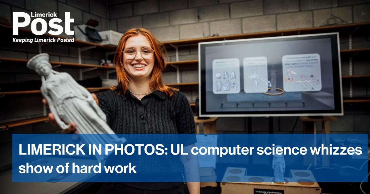 LIMERICK IN PHOTOS: UL computer science whizzes show of hard work