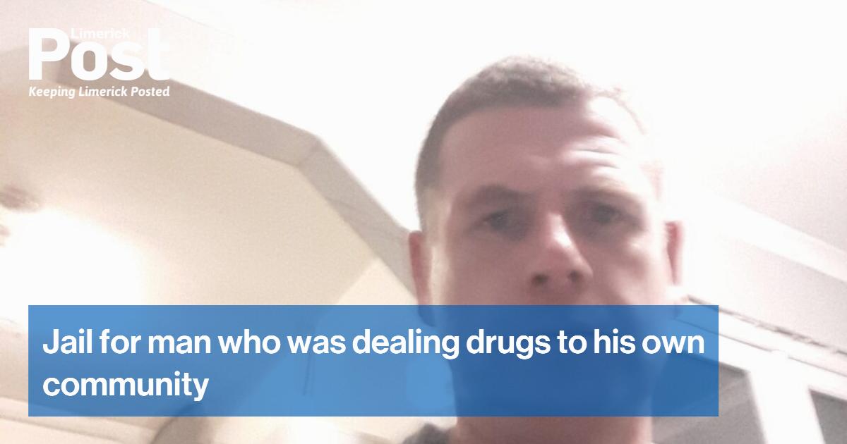 Jail for man who was dealing drugs to his own community