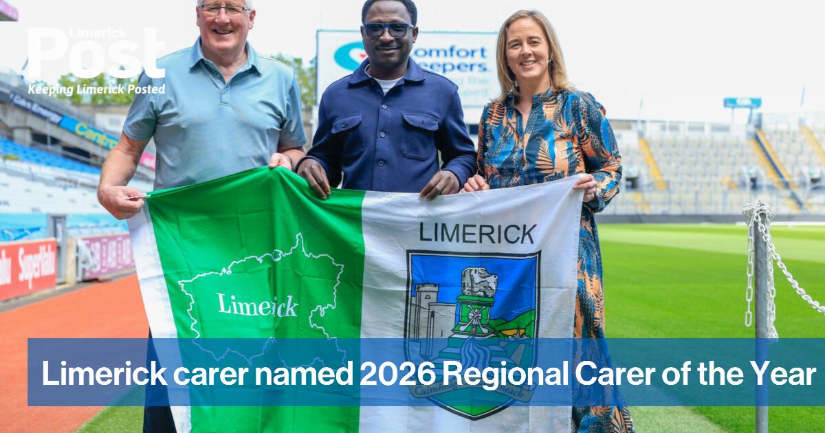 Limerick carer named 2026 Regional Carer of the Year