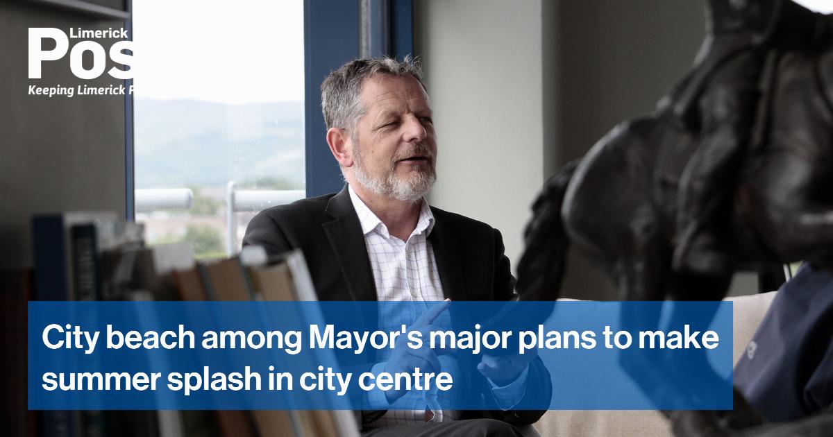 City beach among Mayor's major plans to make summer splash in city centre