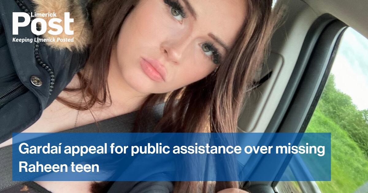 Gardaí appeal for public assistance over missing Raheen teen