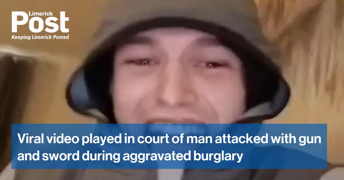Viral video played in court of man attacked with gun and sword during ...