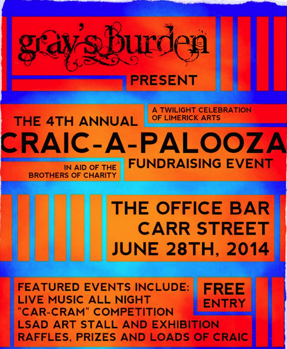 Charity Craic-A-Palooza to celebrate Limerick artists