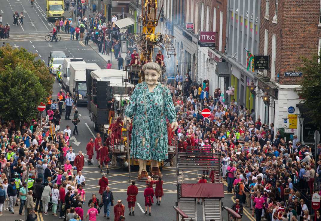 Limerick Giant to walk though City of Culture