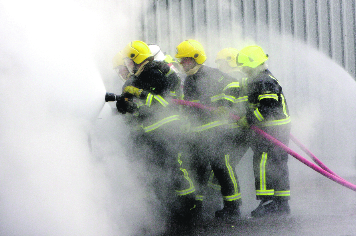 Busy night for emergency services