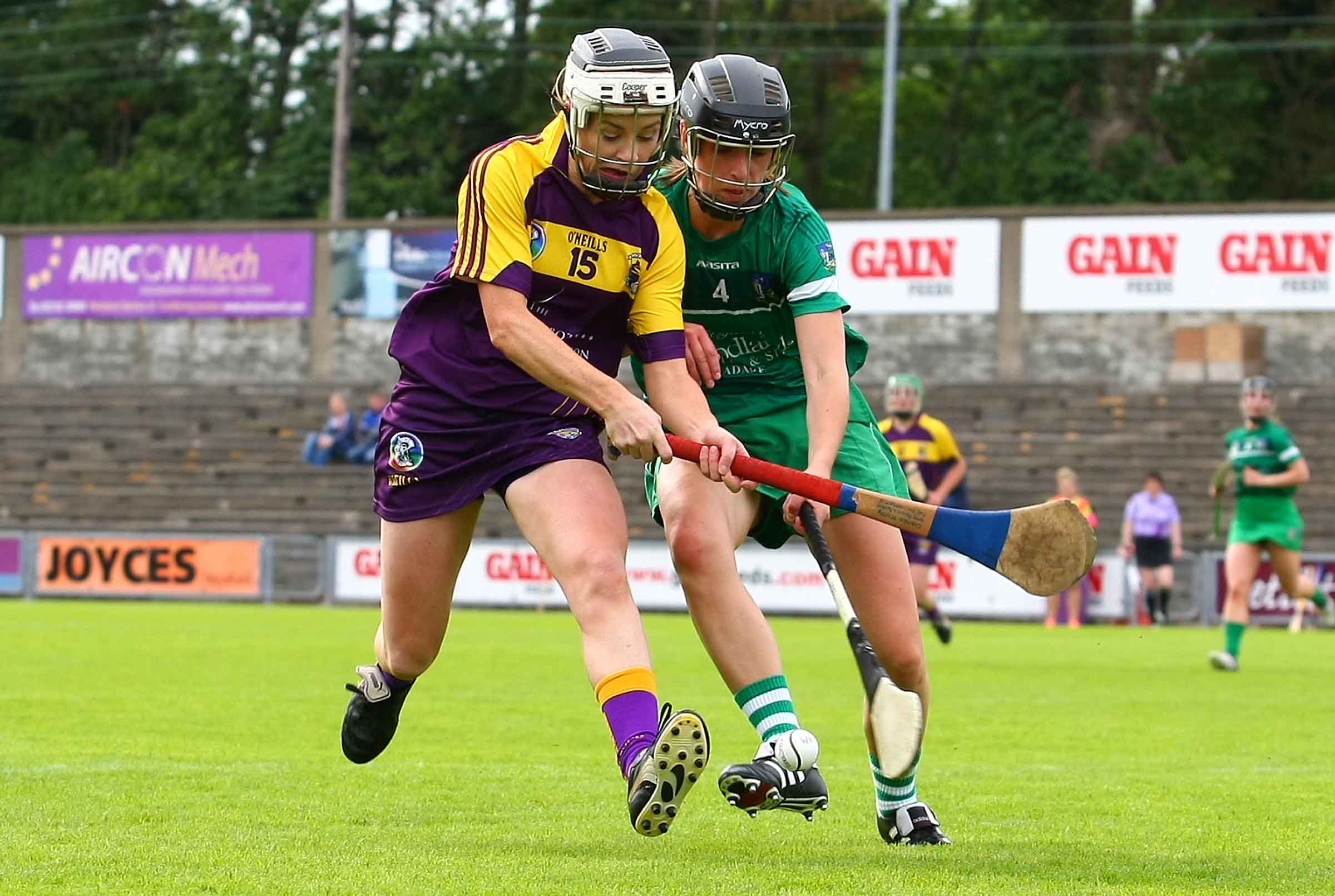 Camogie - Leacy brace helps Wexford prevail in high-scoring encounter ...