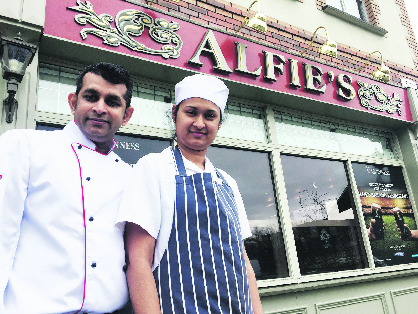 World class food at Alfie's Bar and Kitchen