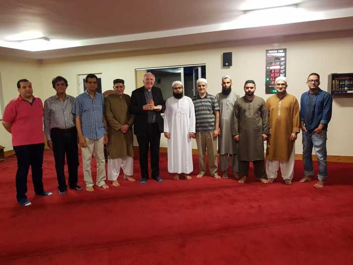 Bishop visits Islamic Centre in show of solidarity