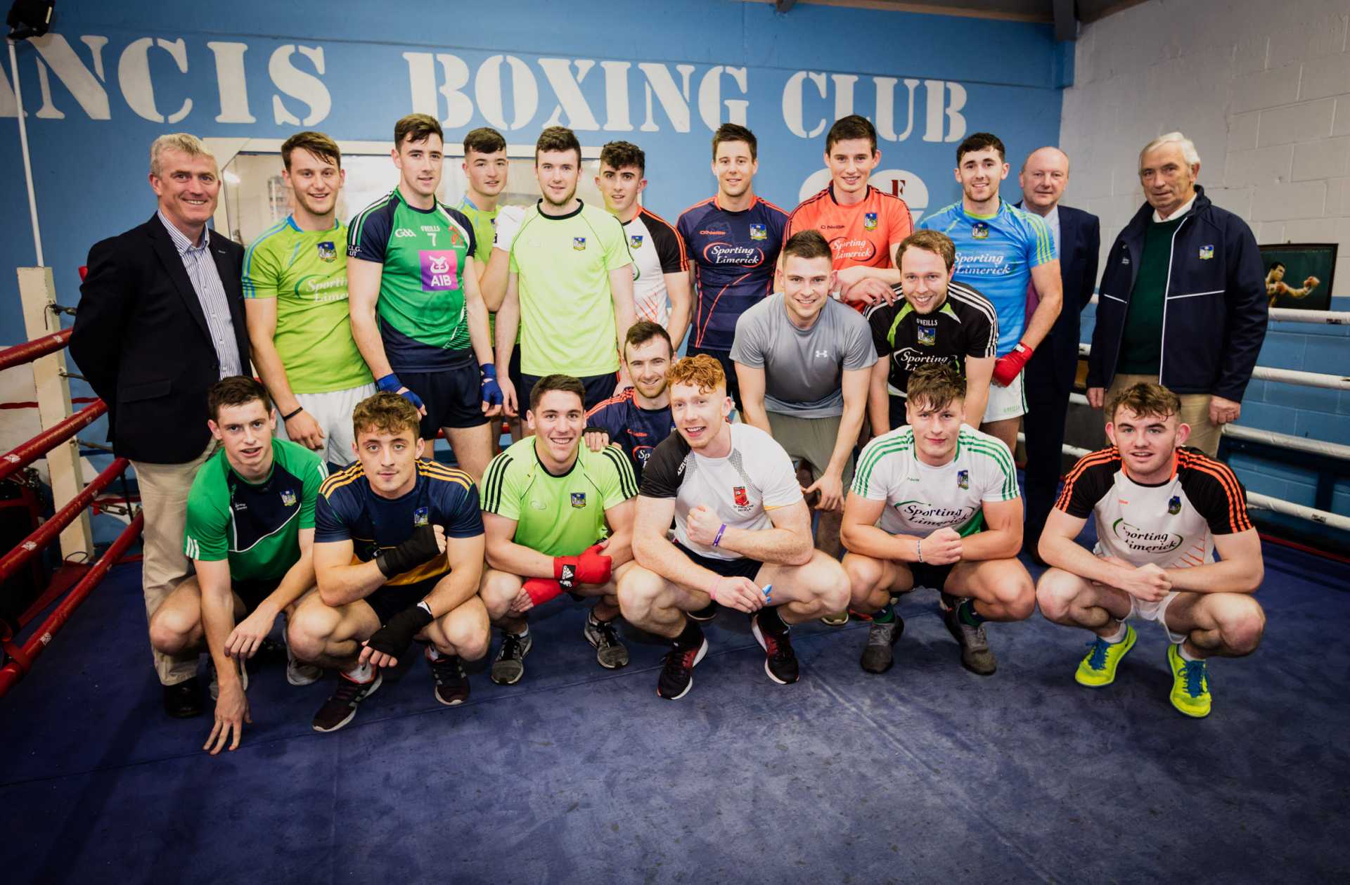 Limerick senior hurlers put on the boxing gloves to raise funds