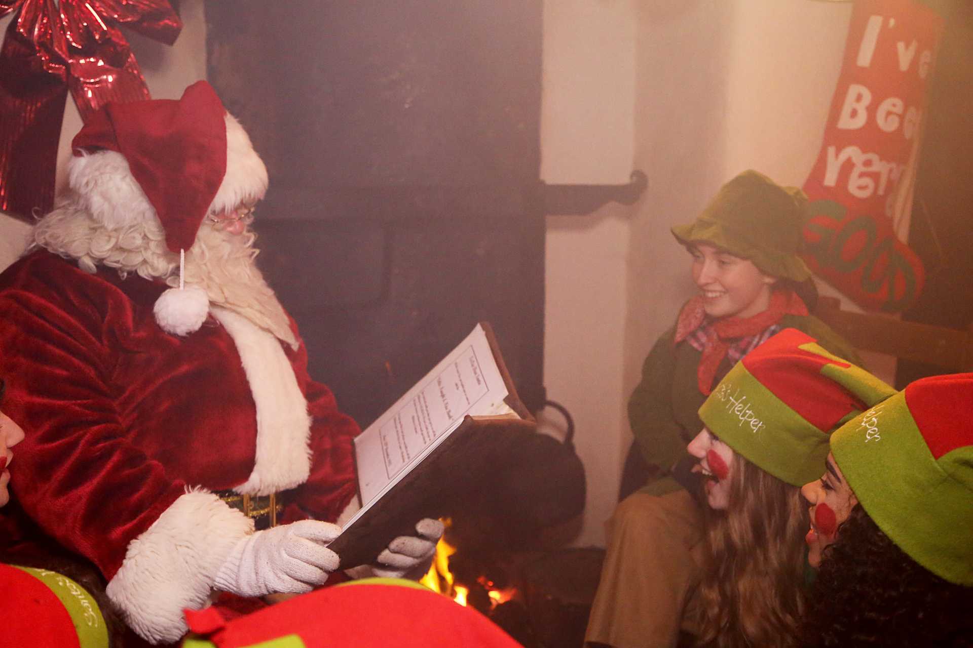 Santa's elves pass their bootcamp test at Bunratty Folk Park