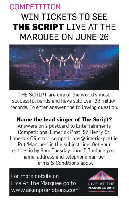 Win Concert Tickets - The Script