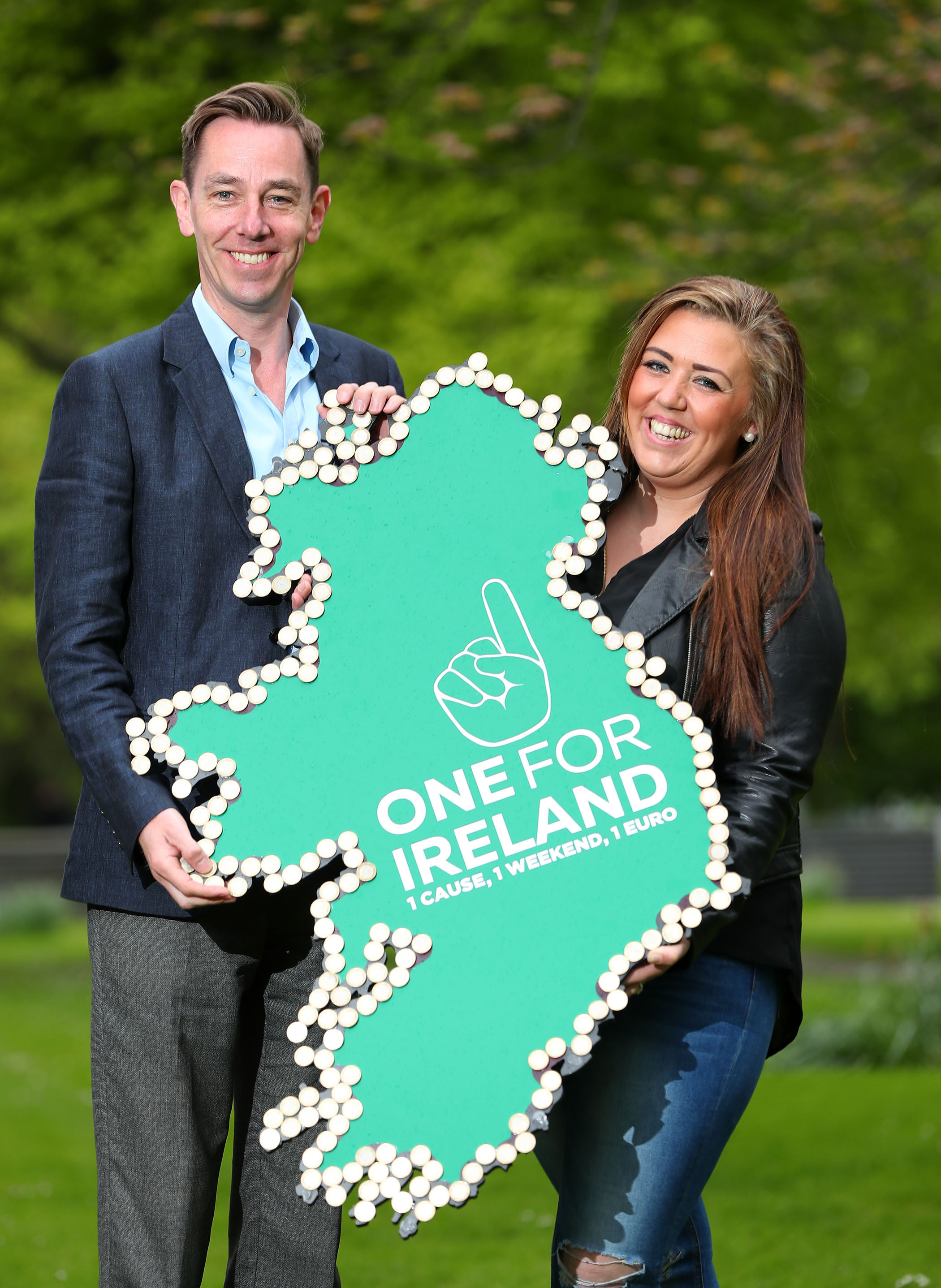 Limerick lady joins Ryan Tubridy at launch of One for Ireland initiative