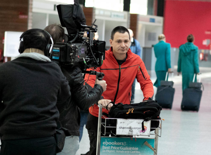 Cave rescuer Jim recreates role for Thai movie