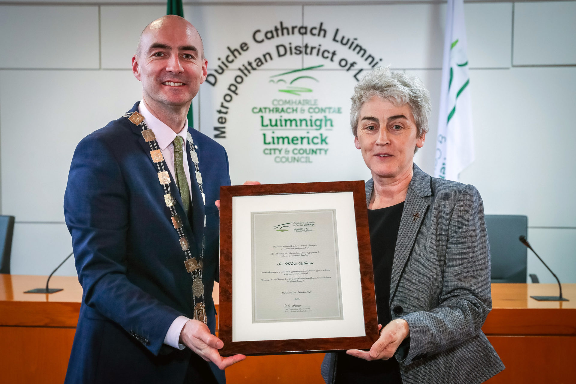 Inspiring Limerick leaders honoured by Mayor