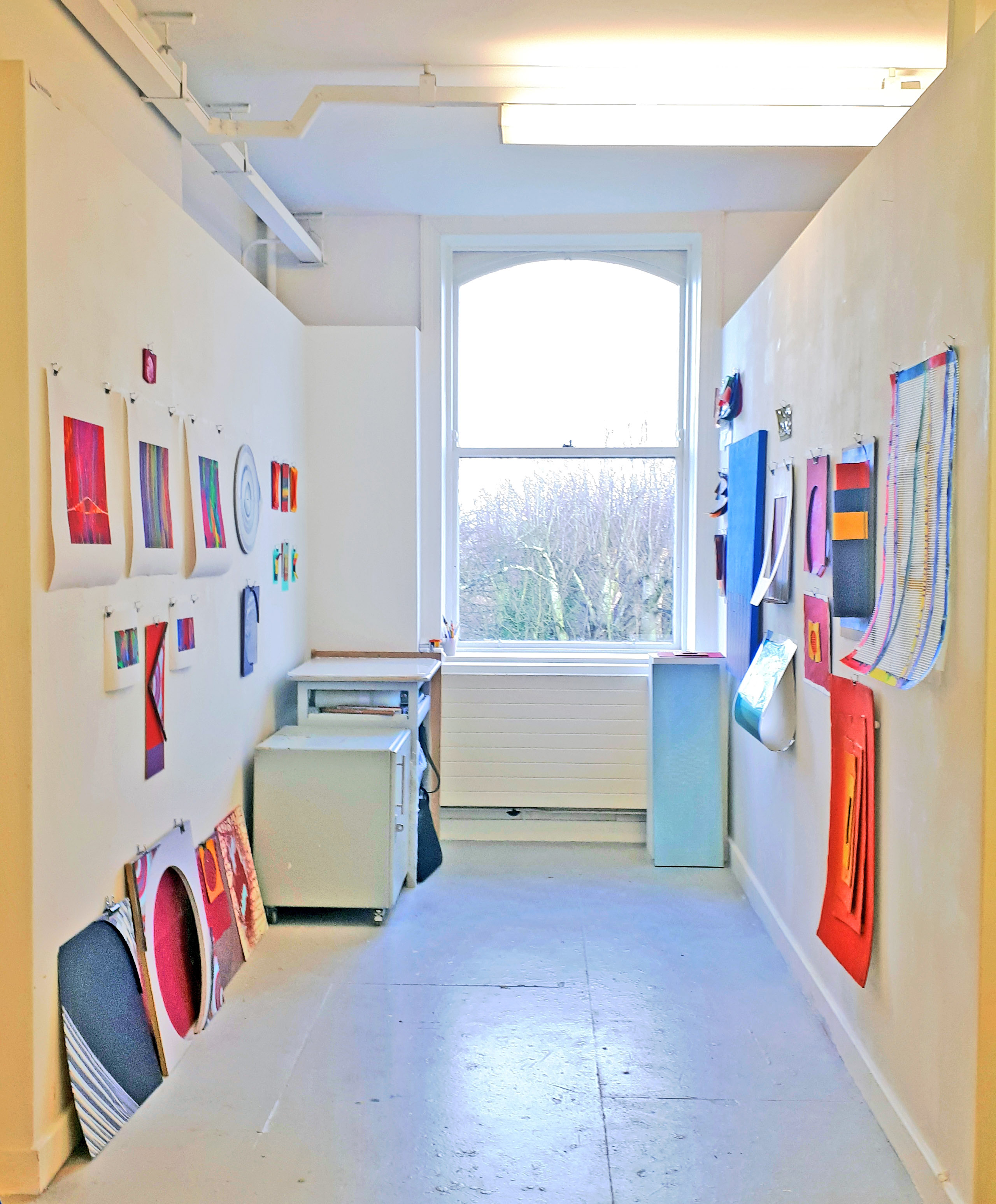 Sculpture, performance pieces and paintings