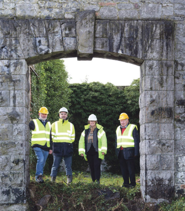 Archway to the past preserved at Limerick Gasworks site