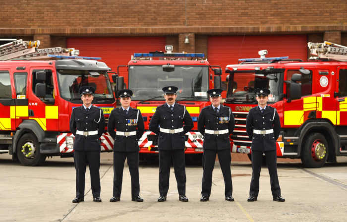 Five new recruits join the ranks of Limerick’s Fire and Emergency Services