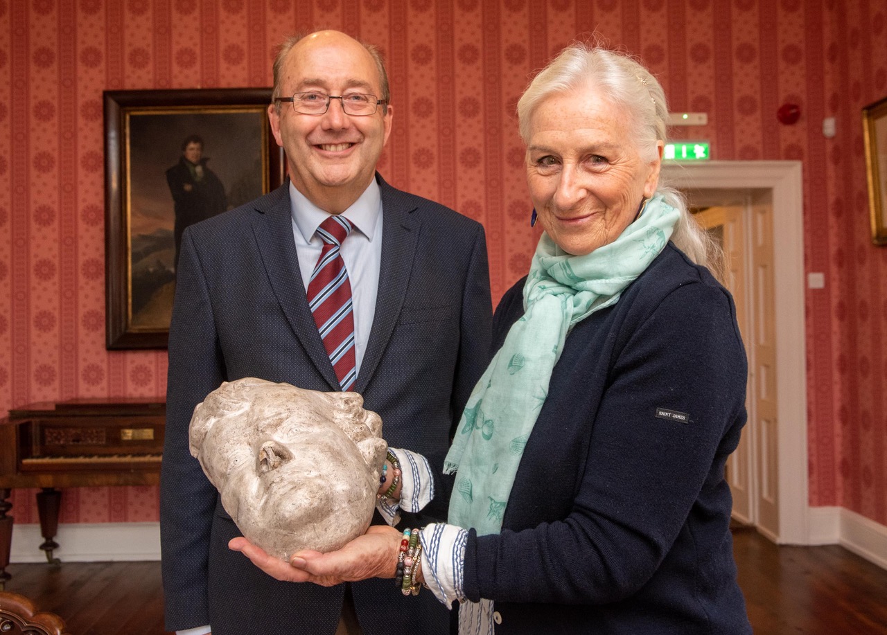 Death mask of Daniel O'Connell presented to OPW