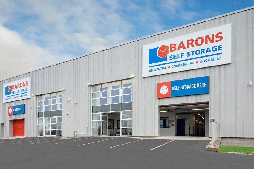Barons Self Storage - Limerick’s only drive-thru self storage facility