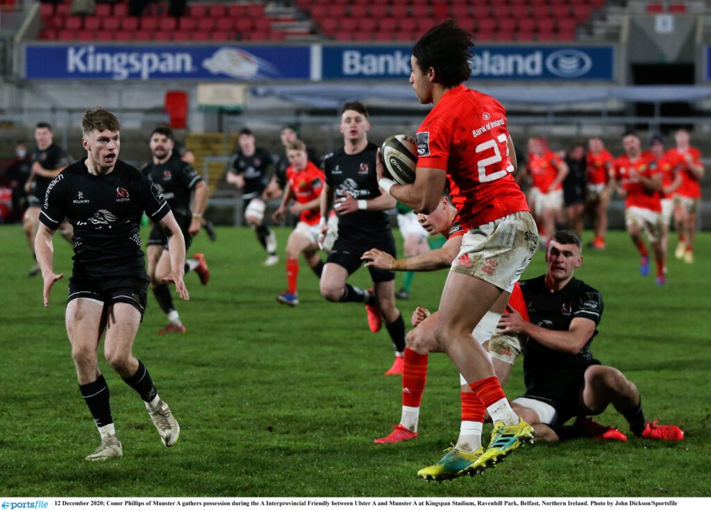 Munster Academy winger Conor Phillips included in Ireland Sevens Squad