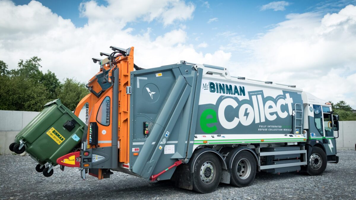 Mr Binman Goes Electric How your waste can power the bin truck collecting your bins