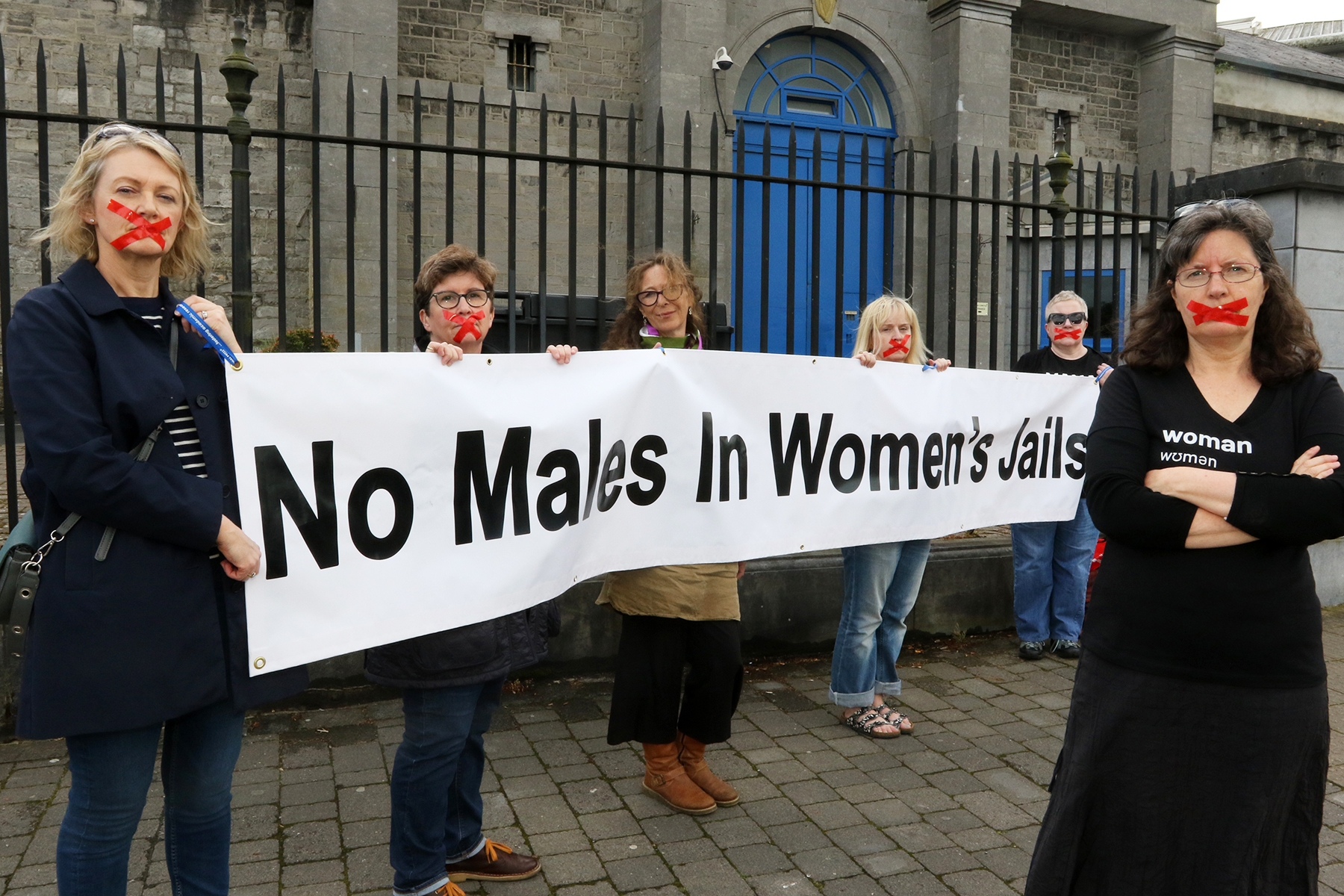 Limerick protestors want 'no males in women's jails'