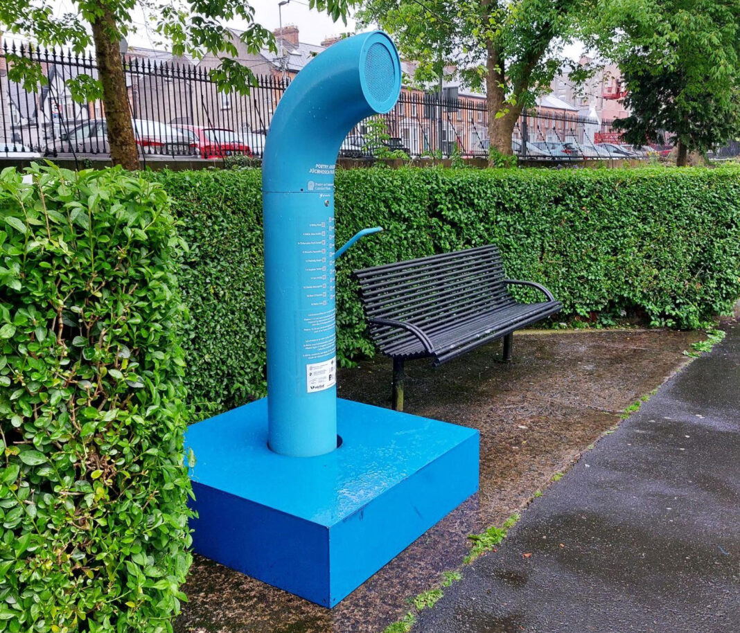 New poetry jukebox pops up in Limerick park