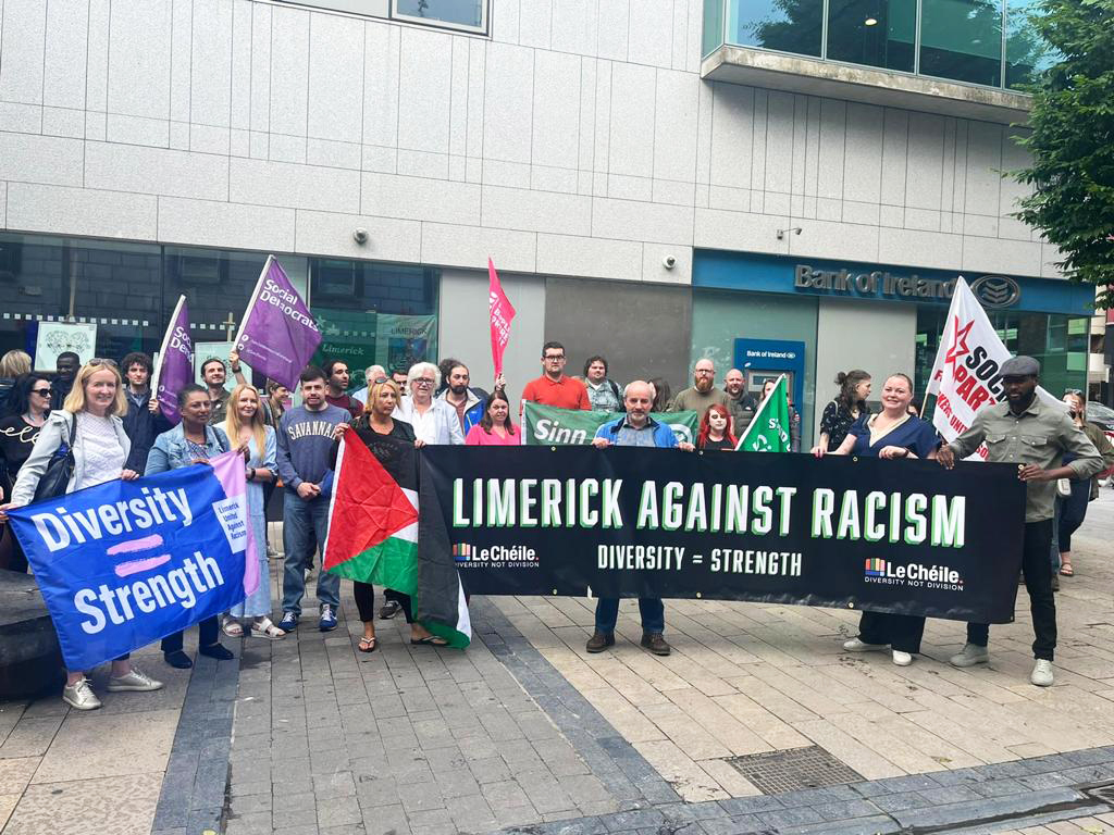 Limerick tells anti-refugee groups 'not in my name'