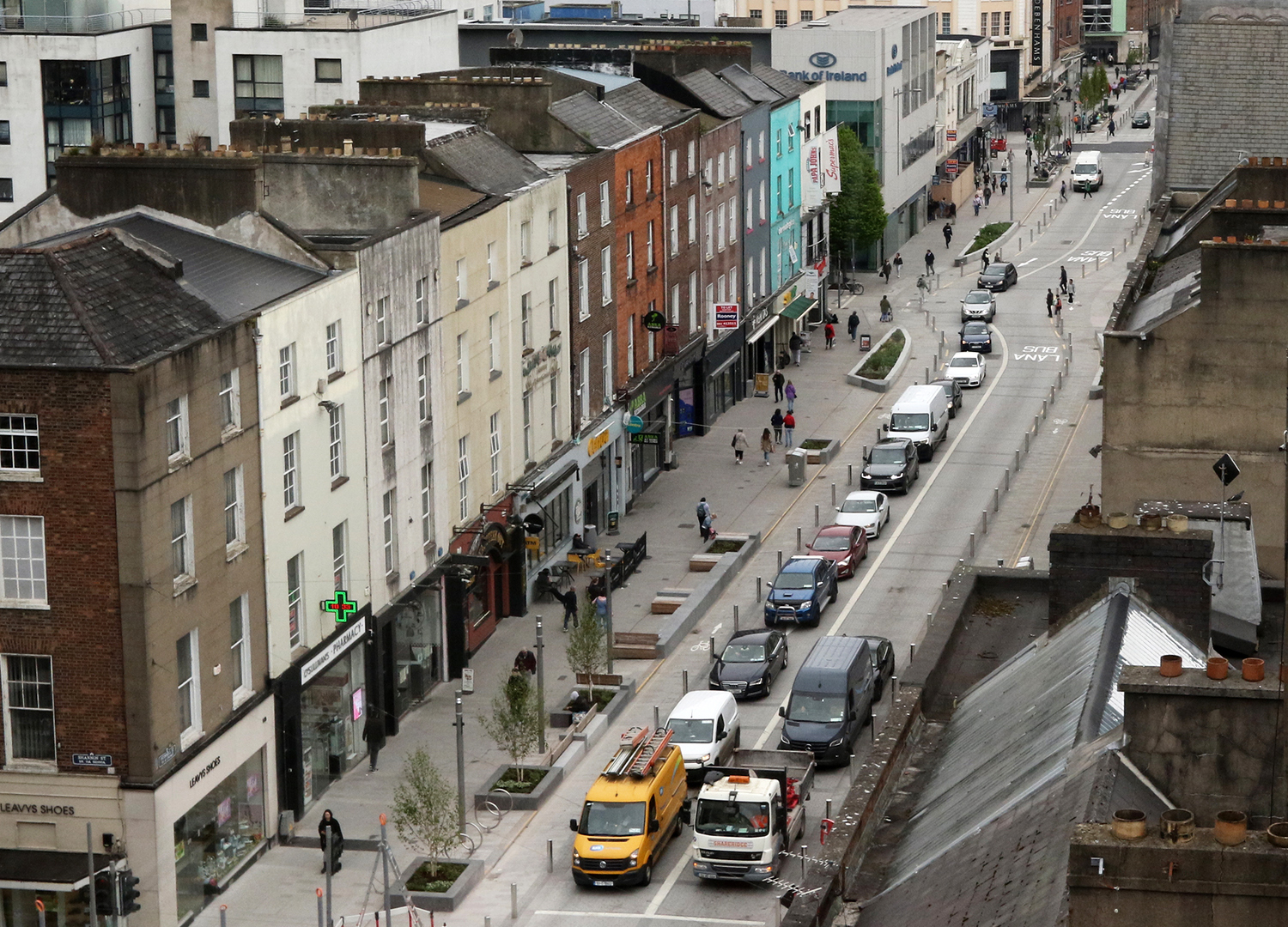 Limerick councillors call for safe traffic crossing at Bedford Row