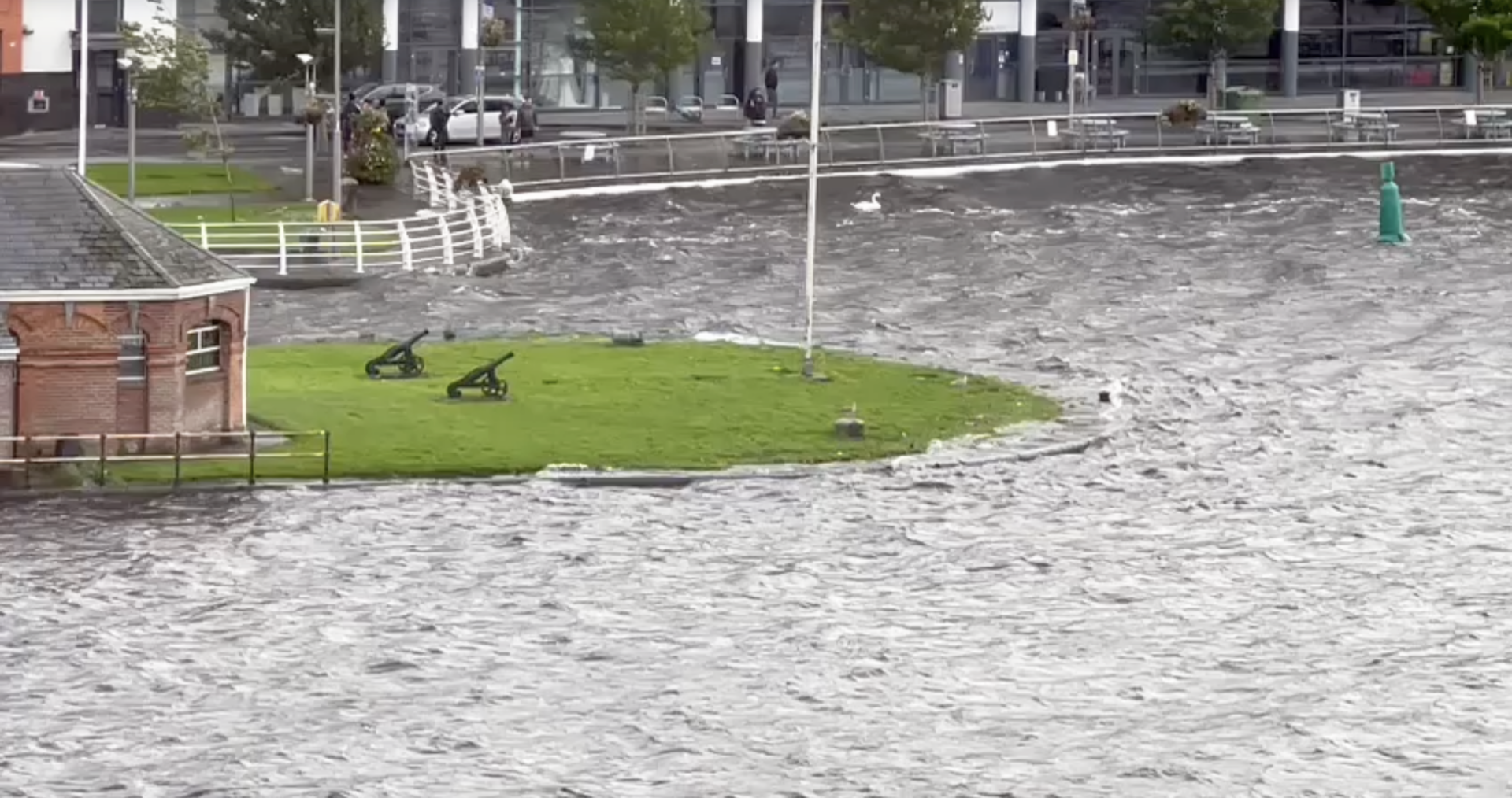 Storm Agnes leads to flooding across Limerick City