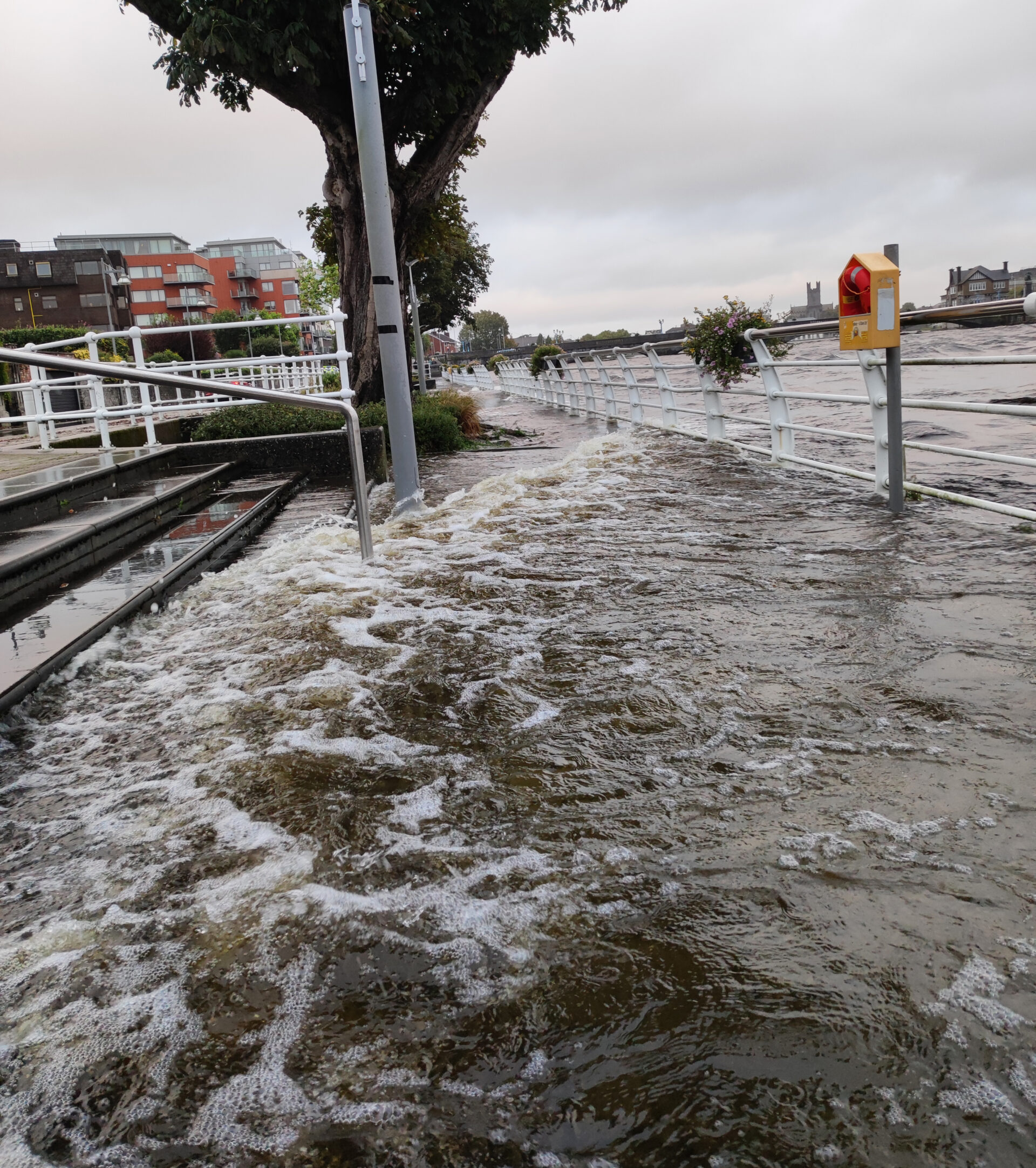 Storm Agnes leads to flooding across Limerick City