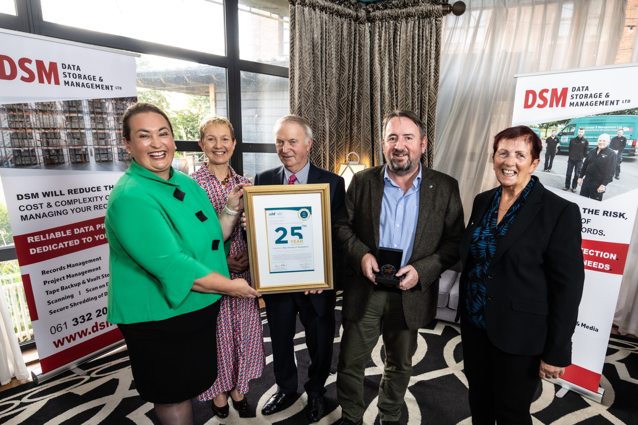 DSM company celebrates 25th anniversary with national title