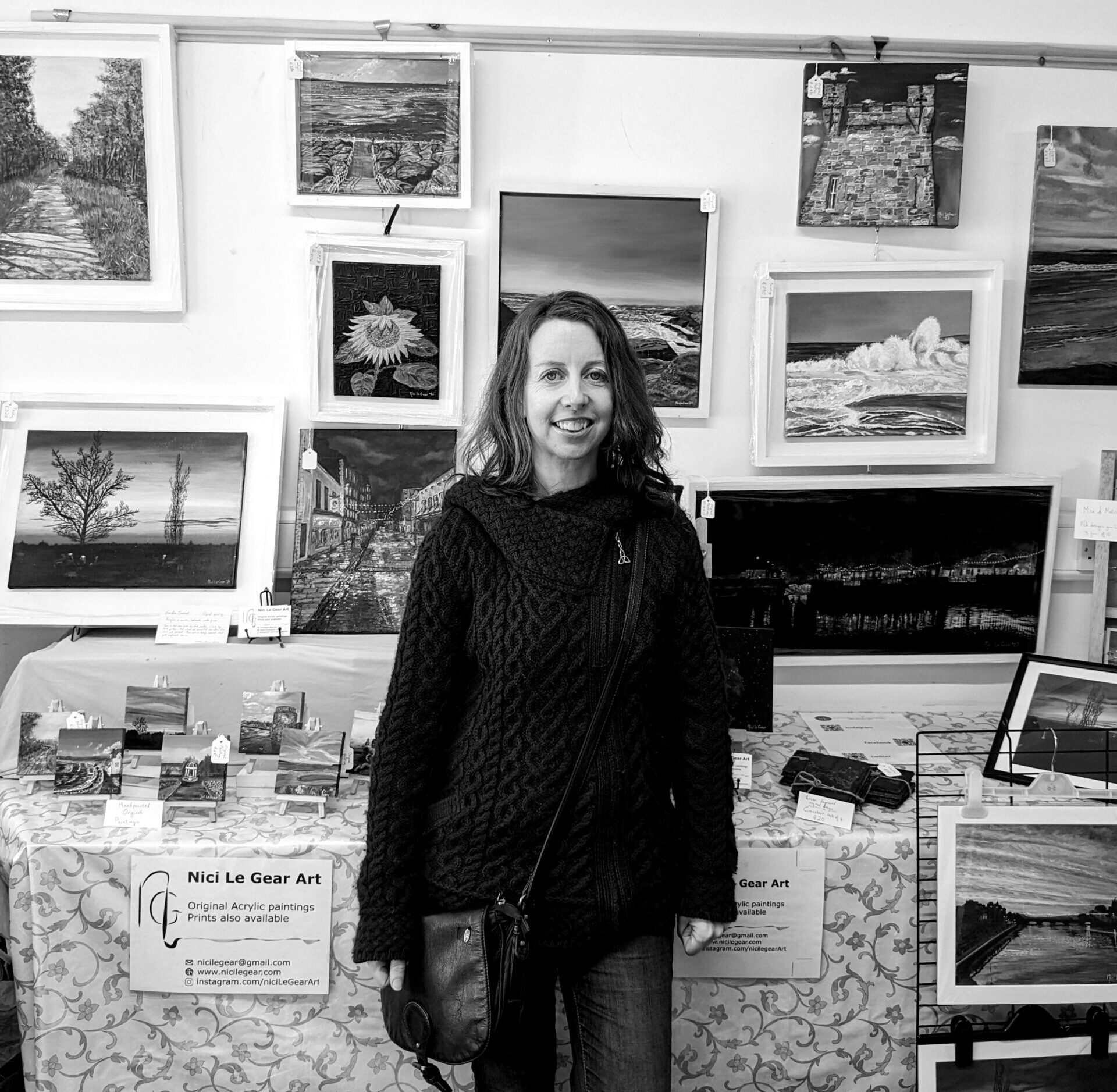 Limerick painter opens exhibition on beauty of Atlantic Ocean