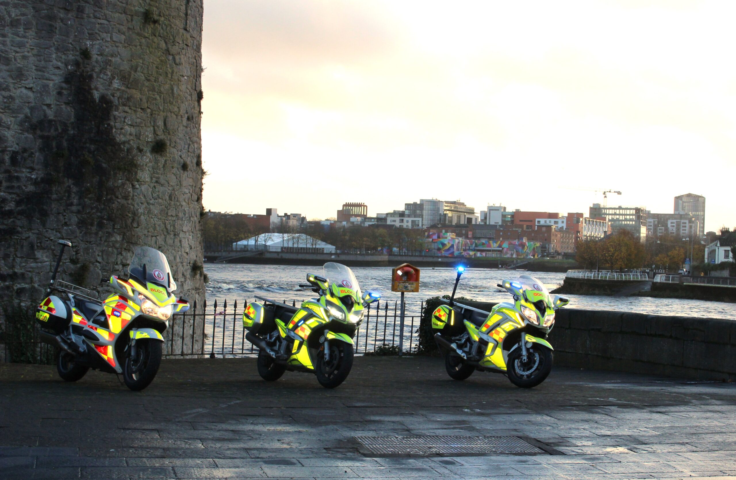 Blood Bikers with hearts of gold celebrate a decade in the Mid West