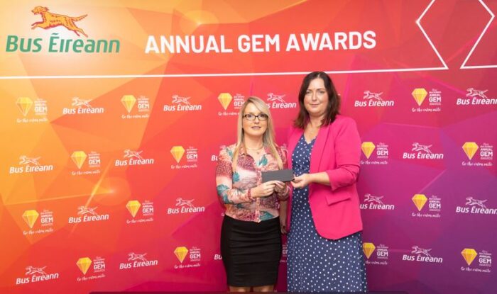 Limerick staff in the driver’s seat at Bus Éireann awards