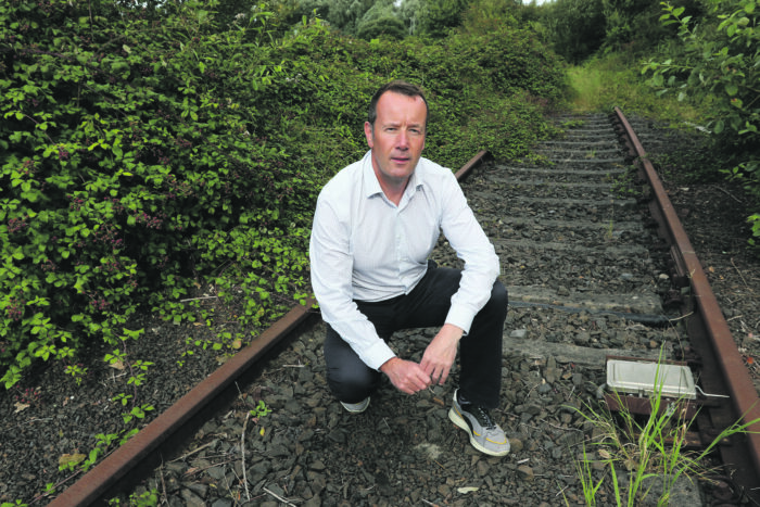 Disused railway line lost in Smarter Travel plans