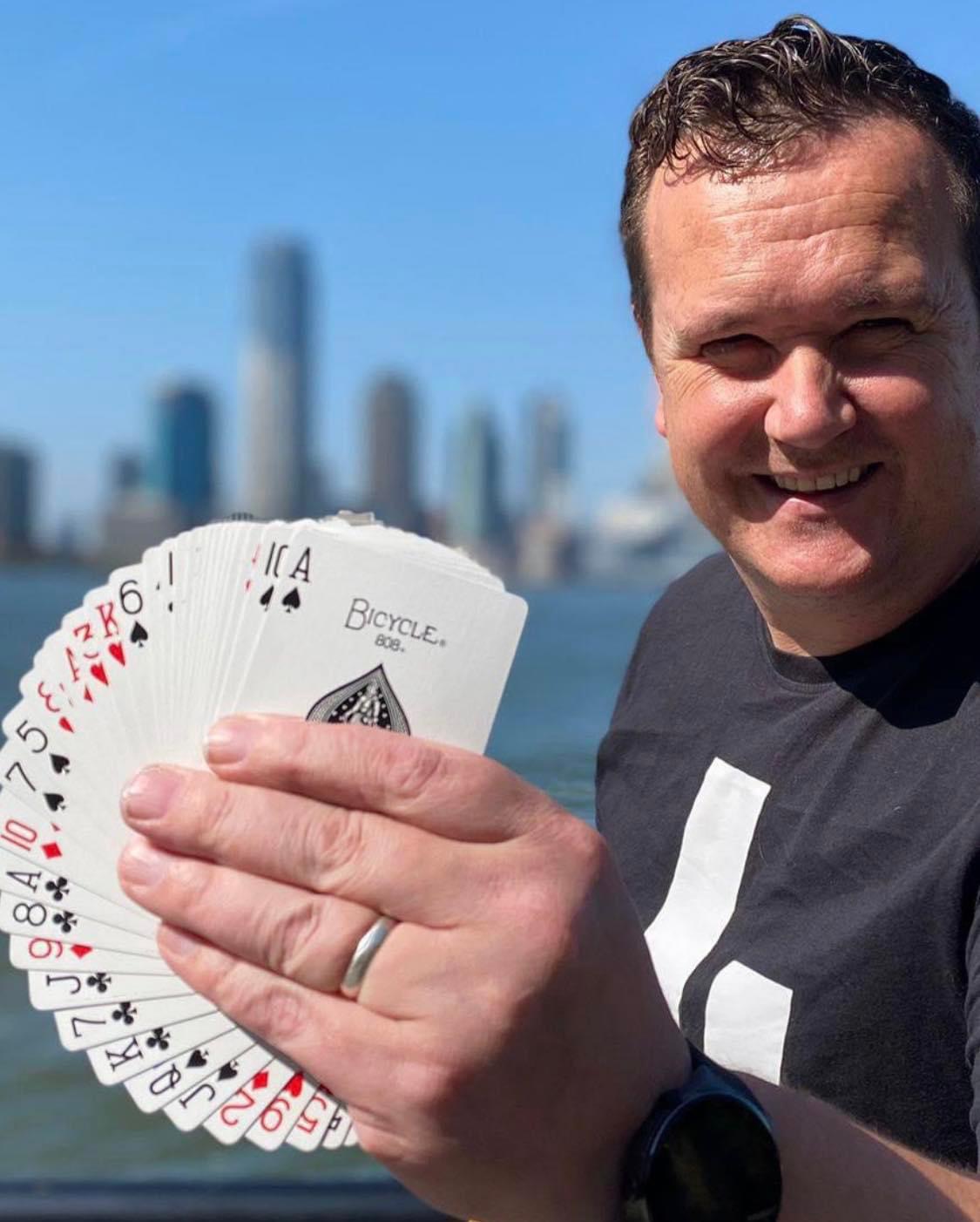 Limerick man of magic casting a spell in the Mid West