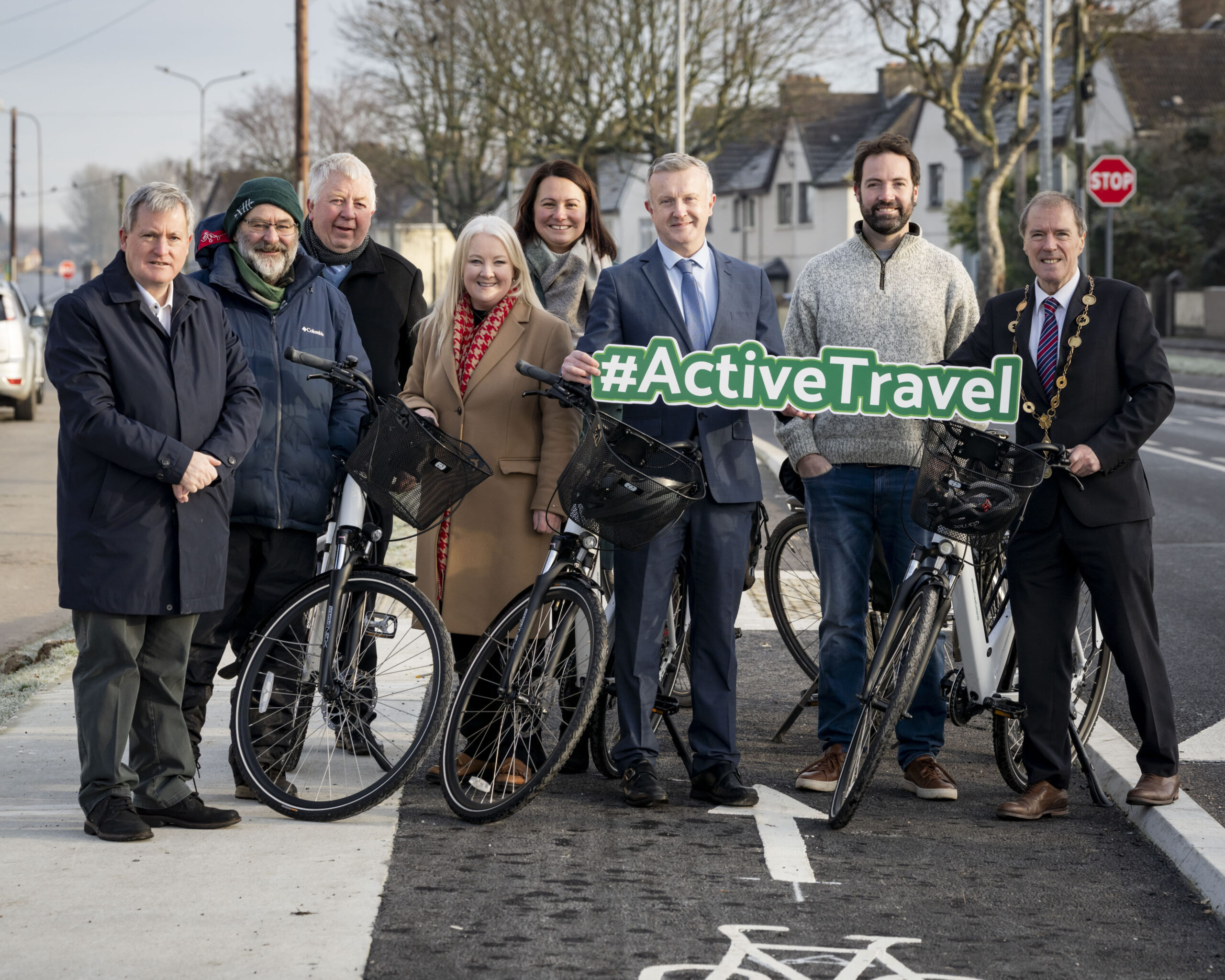 Hyde Road Active Travel Scheme connecting Childers Road to Lower Carey’s Road officially launched