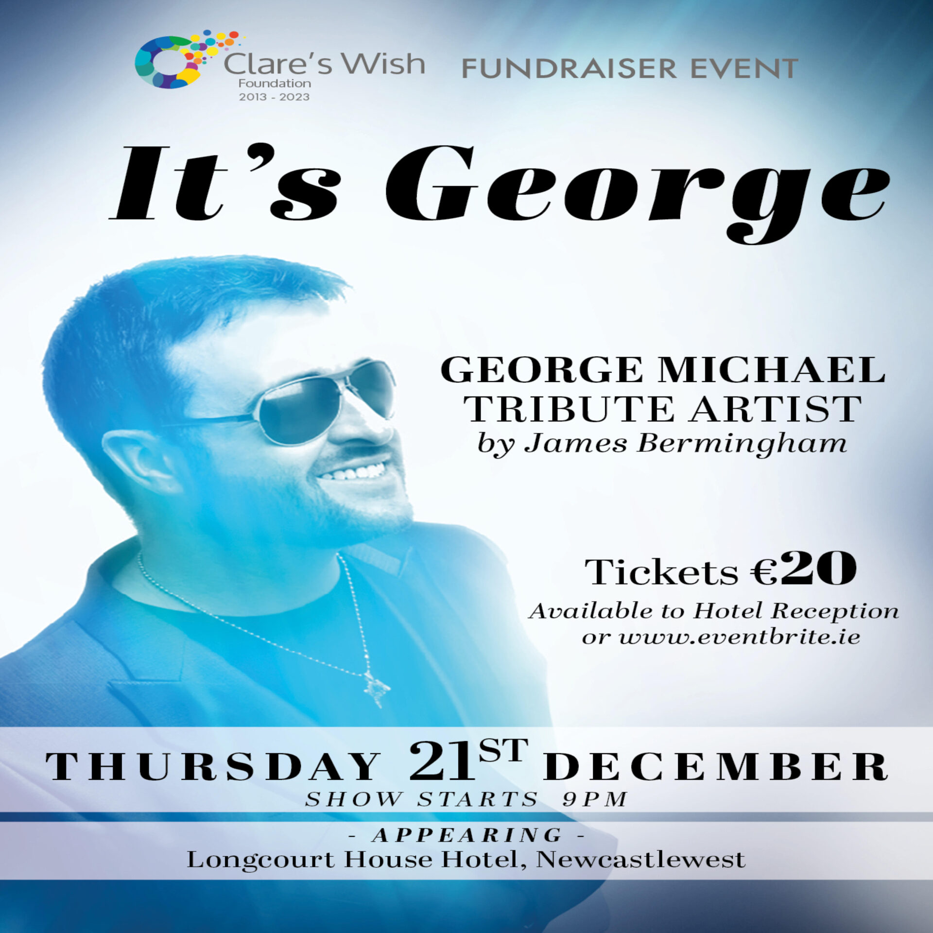 George Michael fundraiser for Clare’s Wish