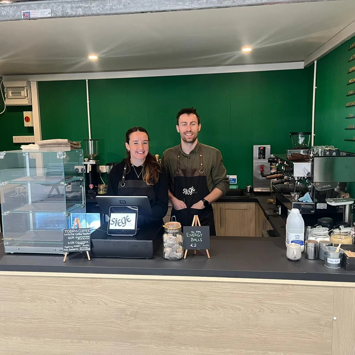 Limerick coffee company to lay Siege to Colbert Station