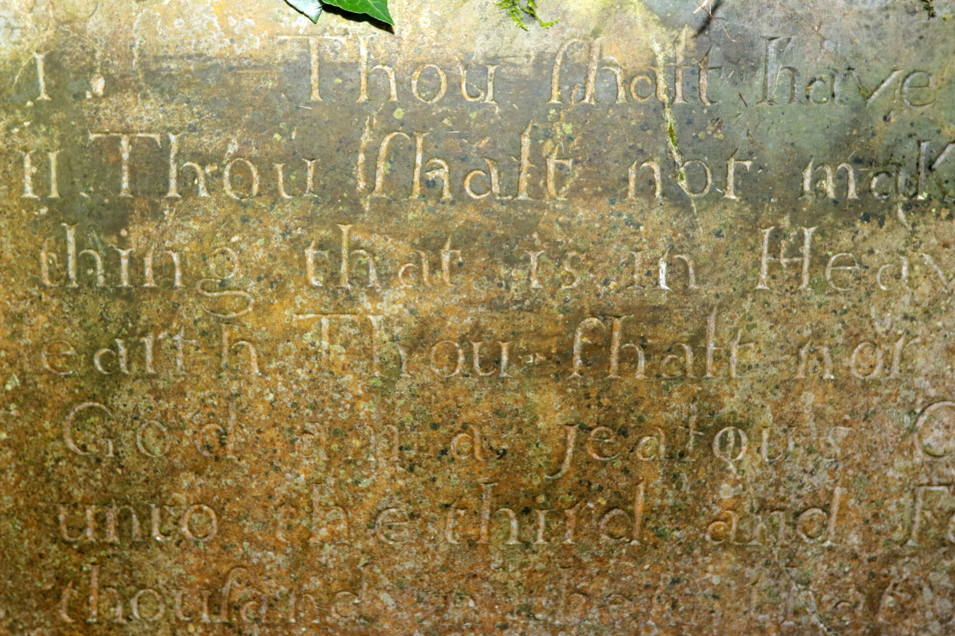 Ten Commandments discovered in West Limerick town