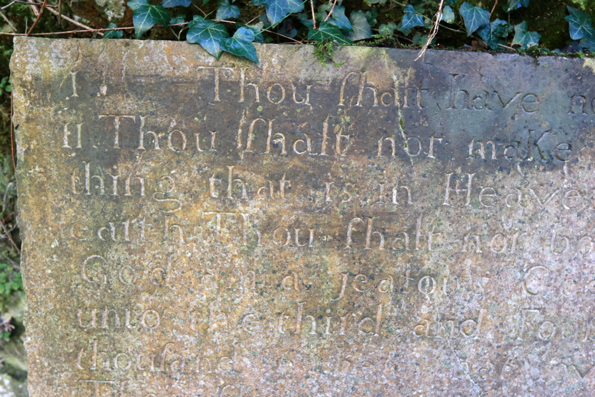 Ten Commandments discovered in West Limerick town
