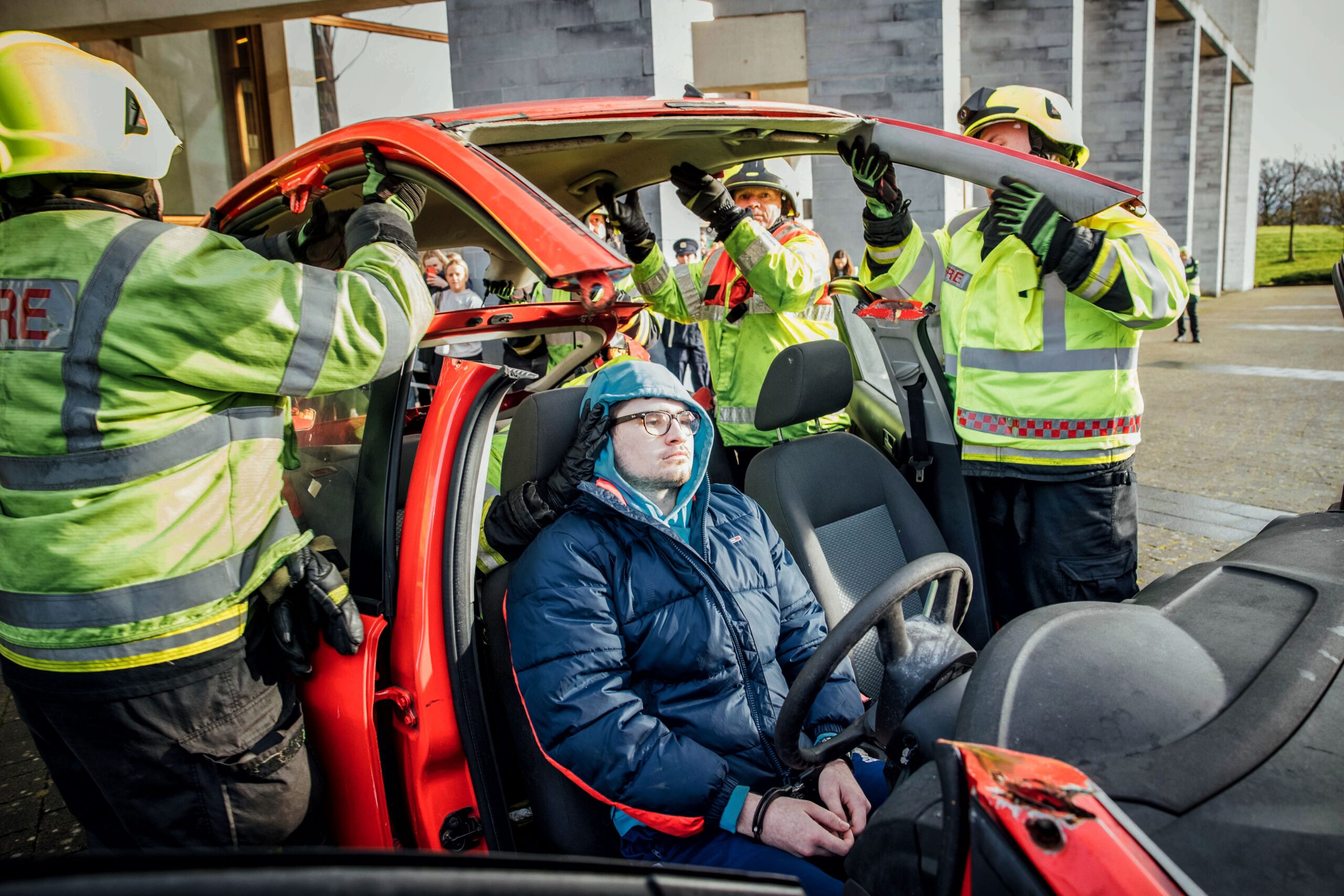 Emergency training saw simulated terror act play out on UL campus