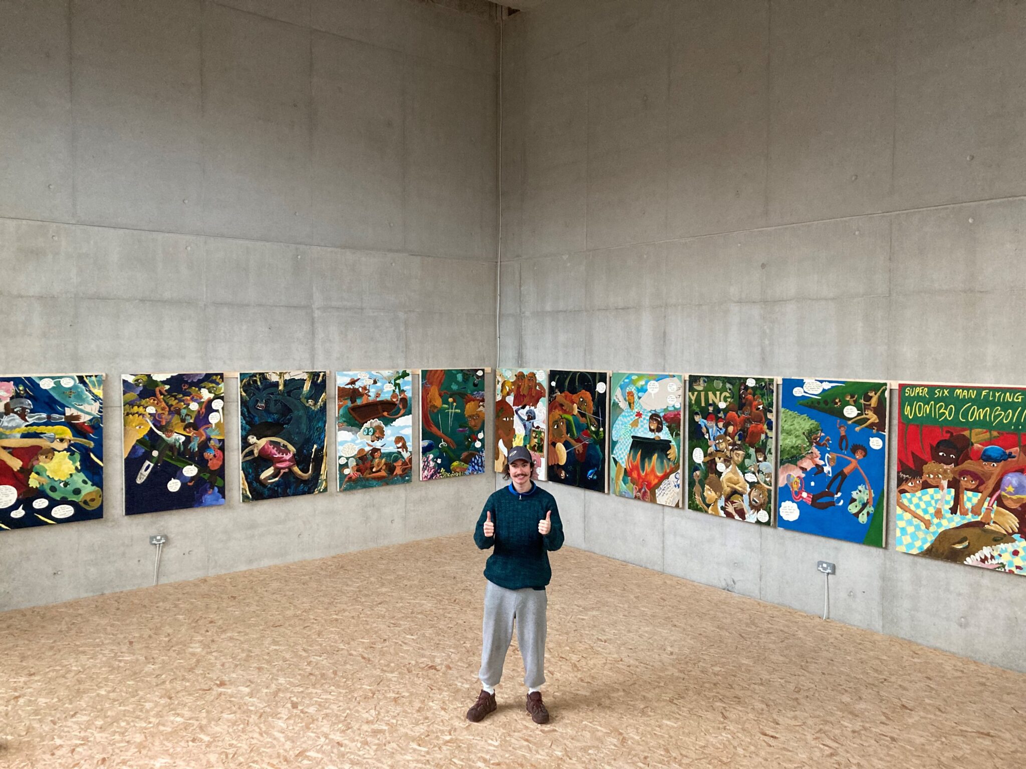 Limerick-based artist unveils exhibition in prominent city building