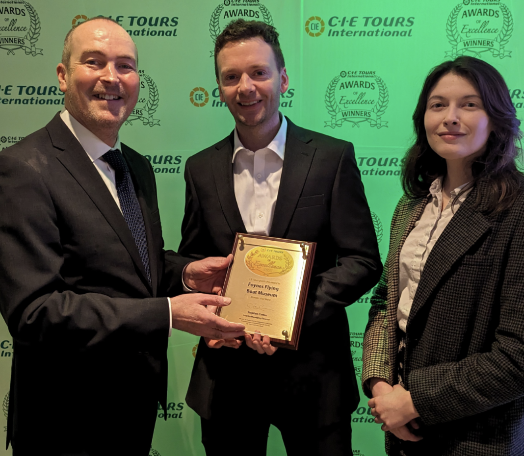 Foynes Flying Boat Museum awarded CIE Tours award