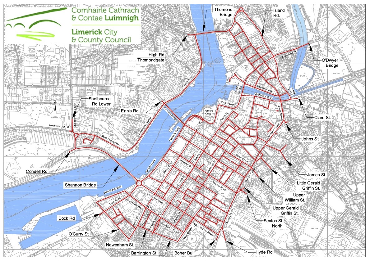 Limerick City and County Council sets date for new 30km/h speed limit ...